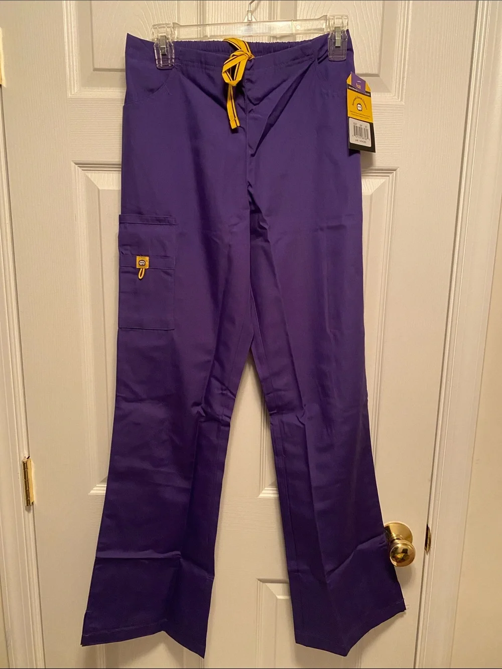 WonderWink | Other | Wonderwink Womens Grape Flare Leg Scrub Pantssize ...